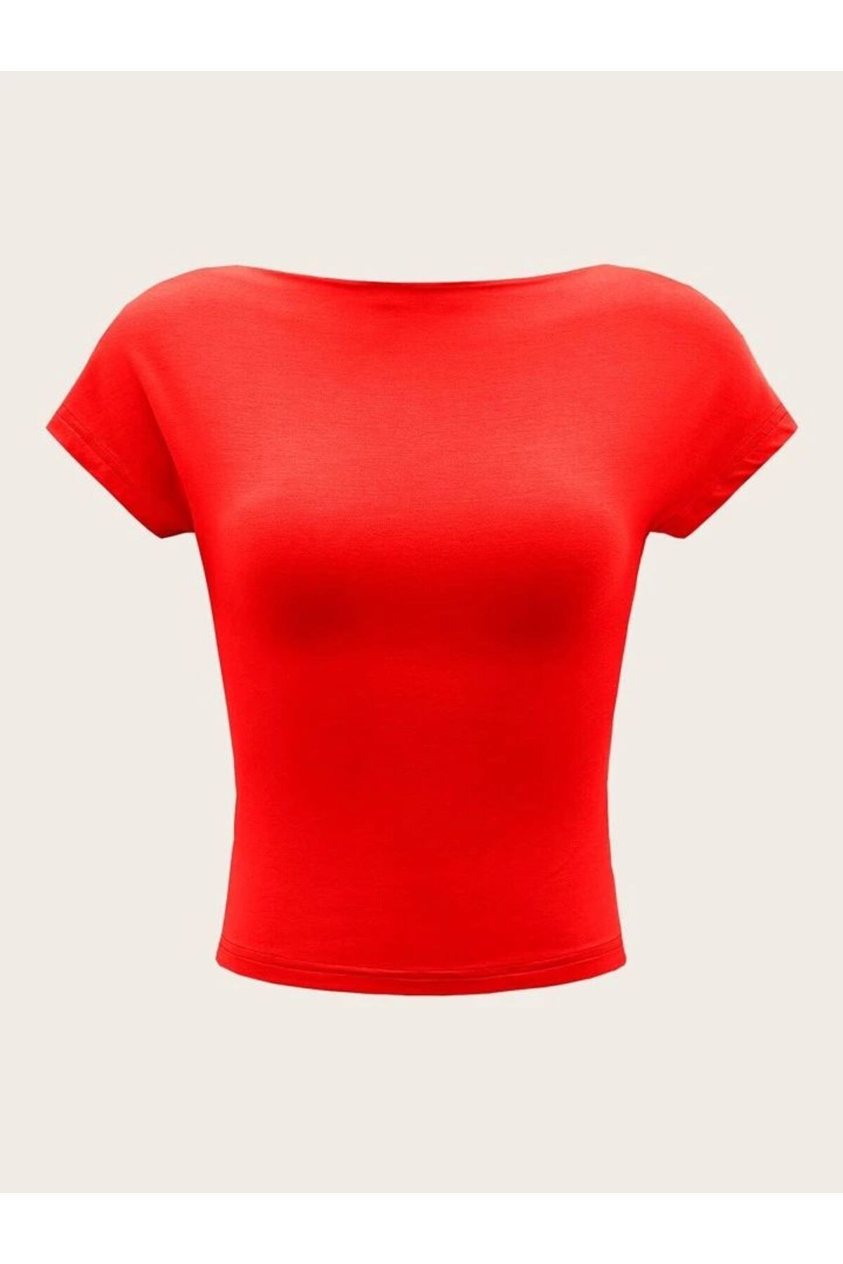 Rakasha Kadın Siyah Sırtı Açık Şık Crop Bluz - Fiyatı, Yorumları