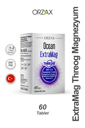 Ocean ExtraMag 60 Tablet - Güçlü Magnezyum Desteği 💪
