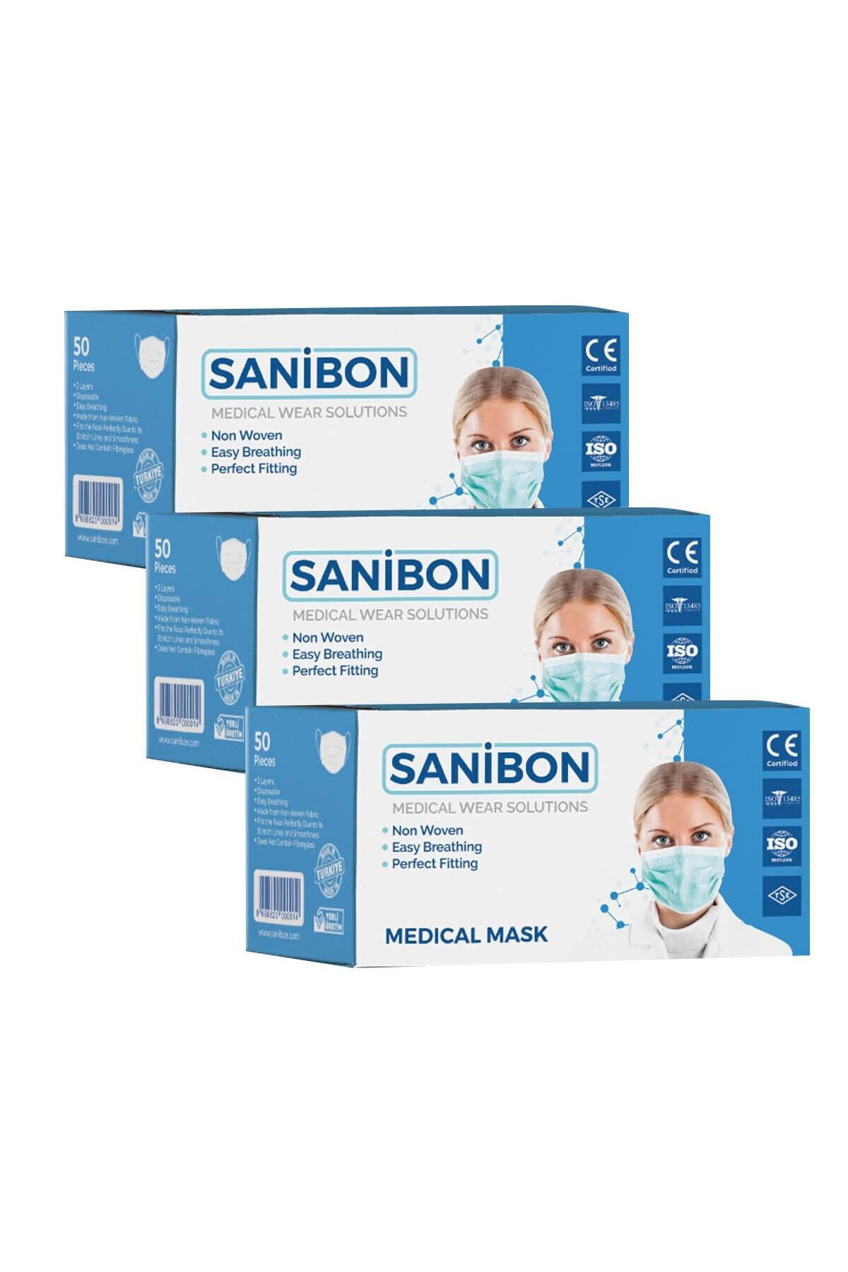 SANİBON Yüksek Korumalı Meltblown Mavi Maske (300 ADET) Toz Maskesi Cerrahi Maske Fiyatı ...