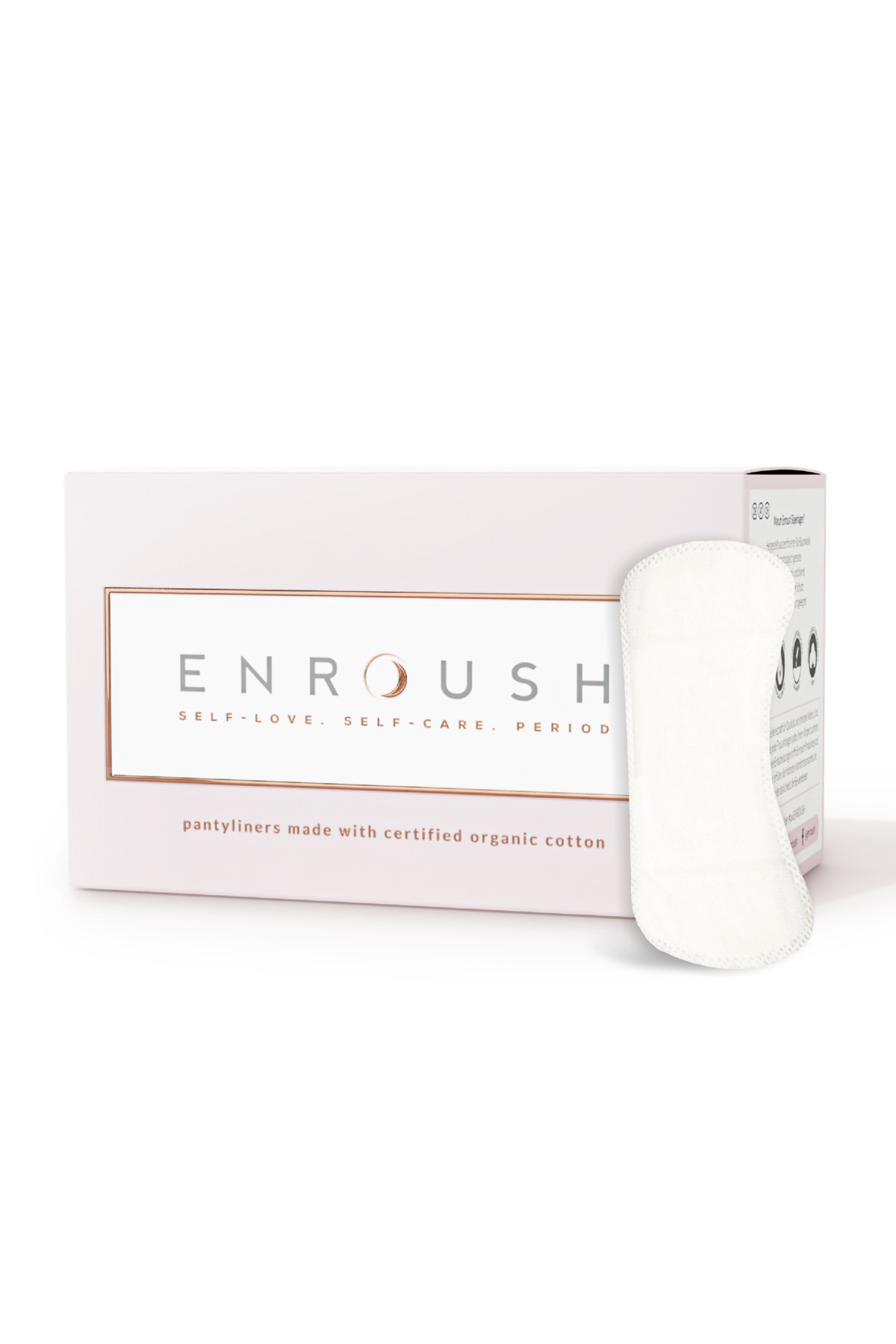 enroush self love self care period Günlük Ped I 100% Organik Pamuklu I ...