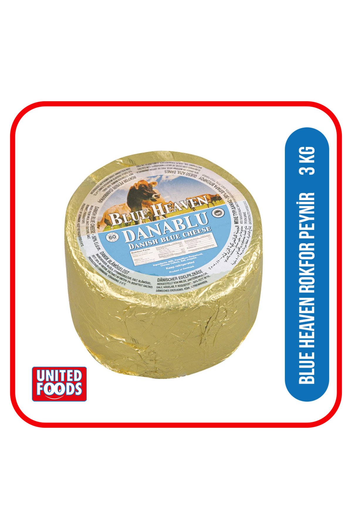 Blue Heaven 3 kg Danish Blue CheeseFiyatı, Yorumları - Trendyol