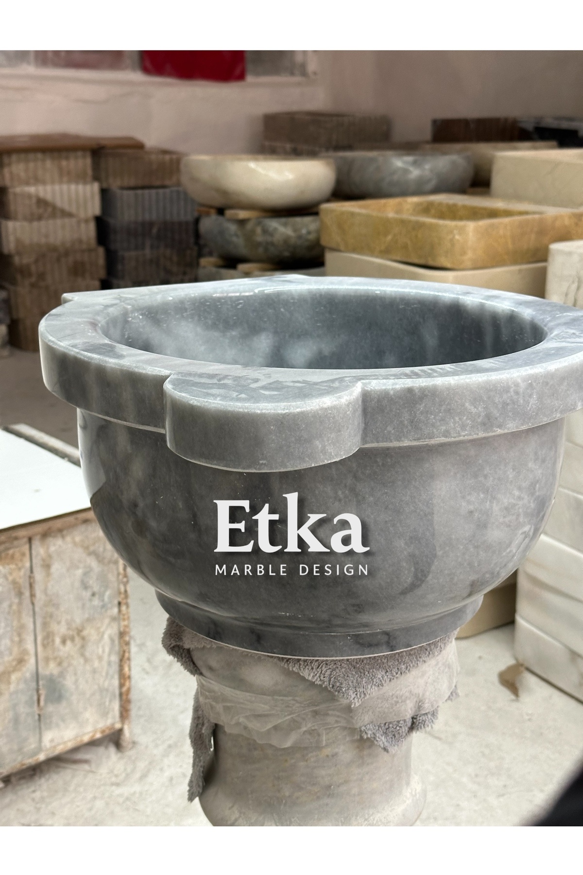 ETKA Afyon Gri Mermer Hamam Kurna Banyo Duş KüvetFiyatı, Yorumları ...