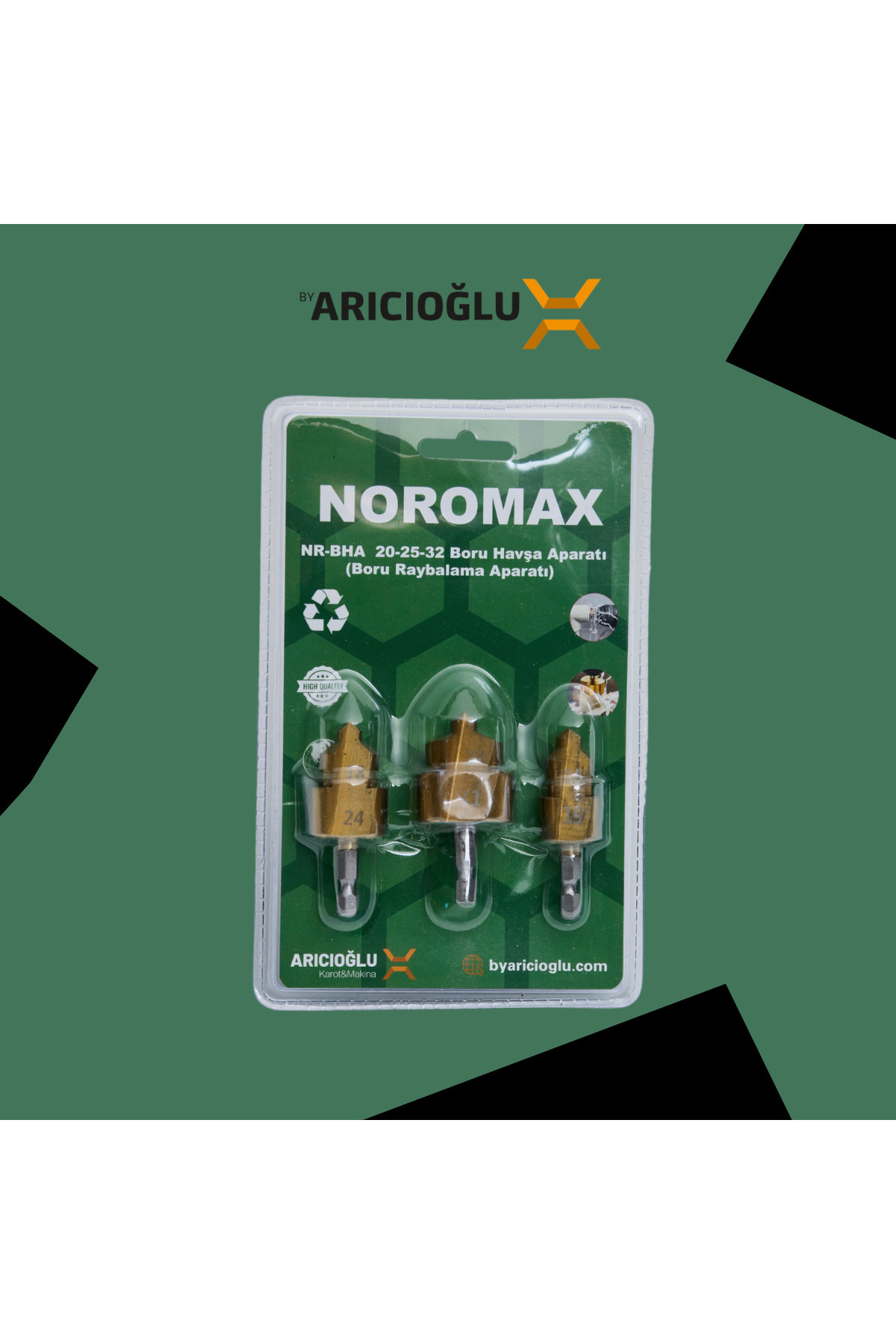 Noromax NR-BHA 20-25-32 Boru Havşa Aparatı ( Boru Raybalama Aparatı ...