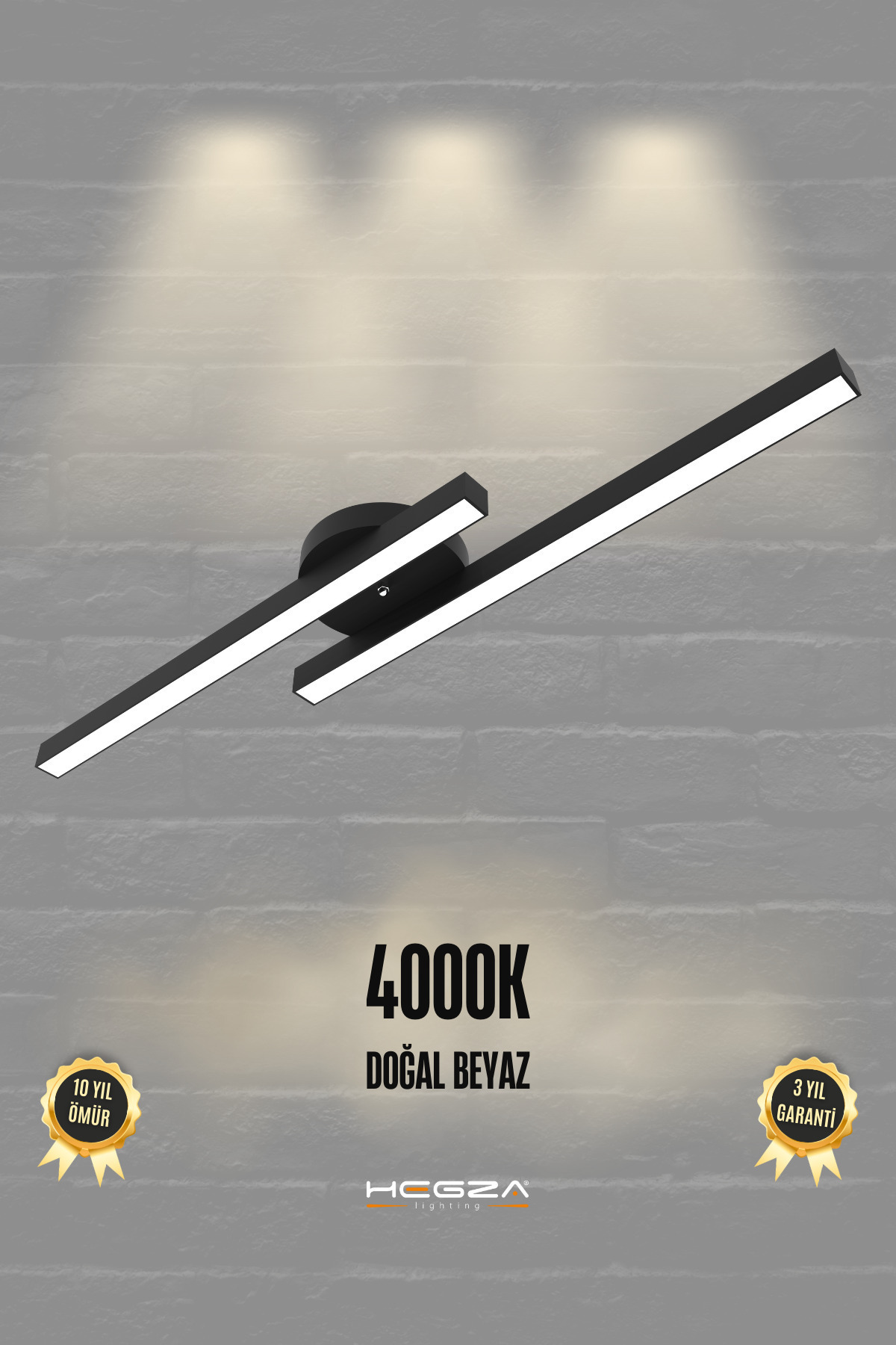 Hegza Lighting Marea ( Siyah Kasa, Doğal Beyaz ) Ledli Modern Plafonyer Led Avize, Salon, Mutfak ...