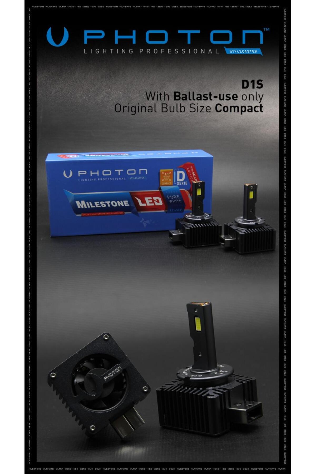Photon D1S Milestone Compact Led Xenon Ballast Version son seri ...