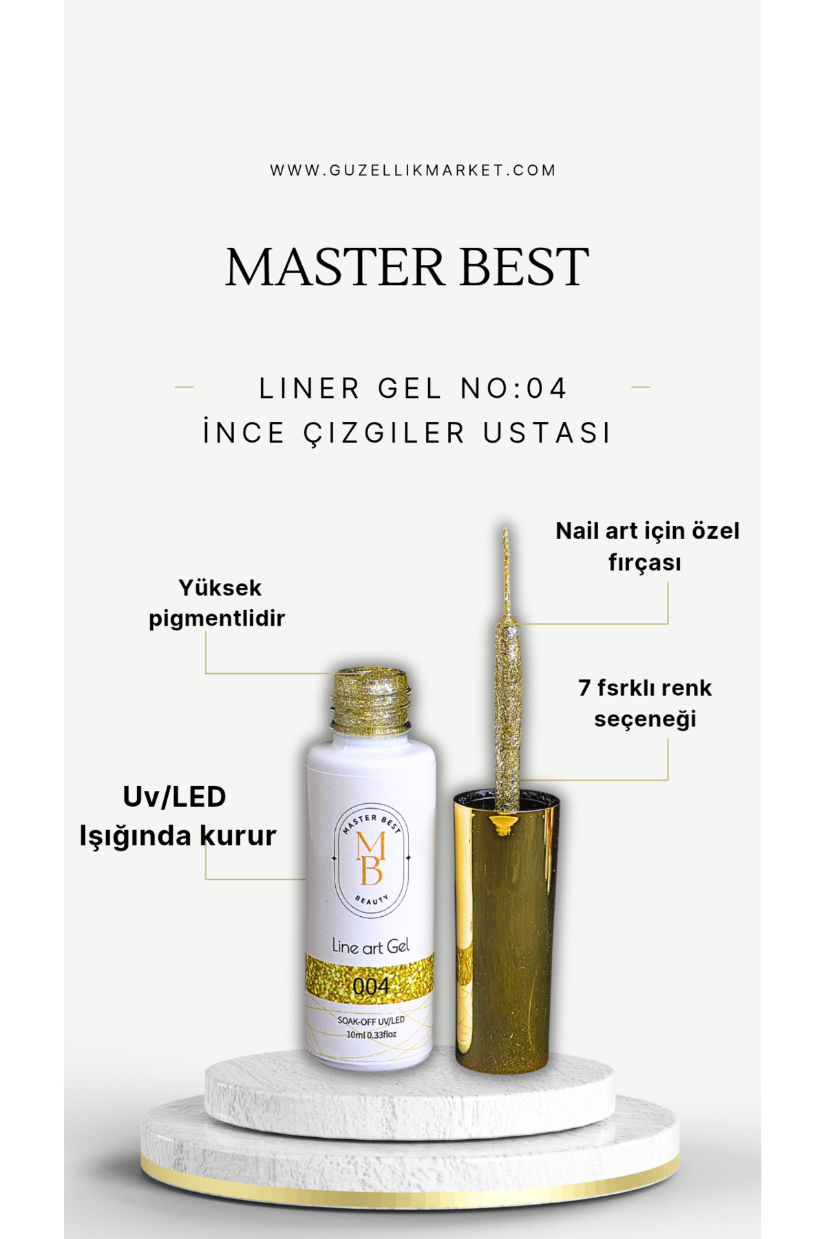 masterbest MASTER BEST Liner gel 10mlFiyatı, Yorumları - Trendyol