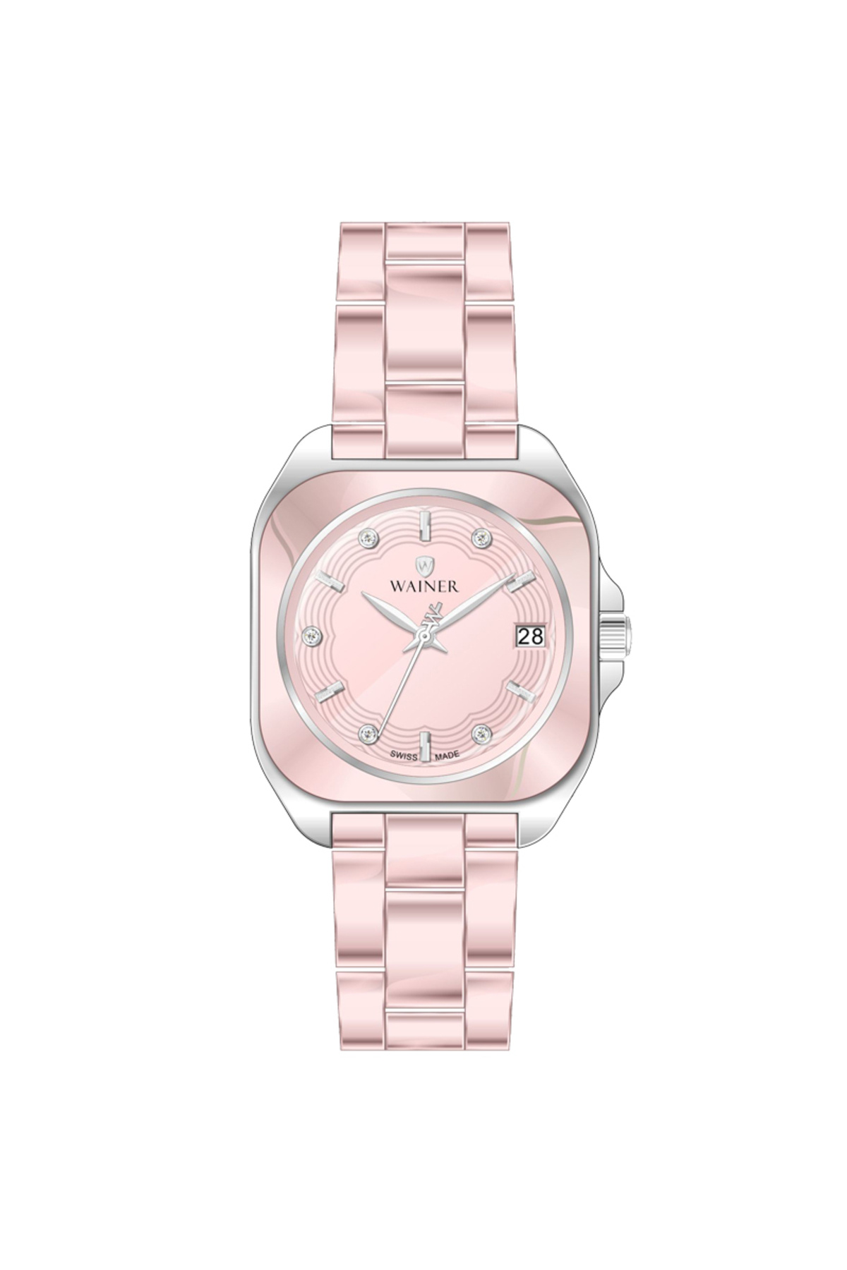 Wainer WA.18070-B SERAMİK Safir Camlı İsviçre üretimi 5 Yıl Garantili ...