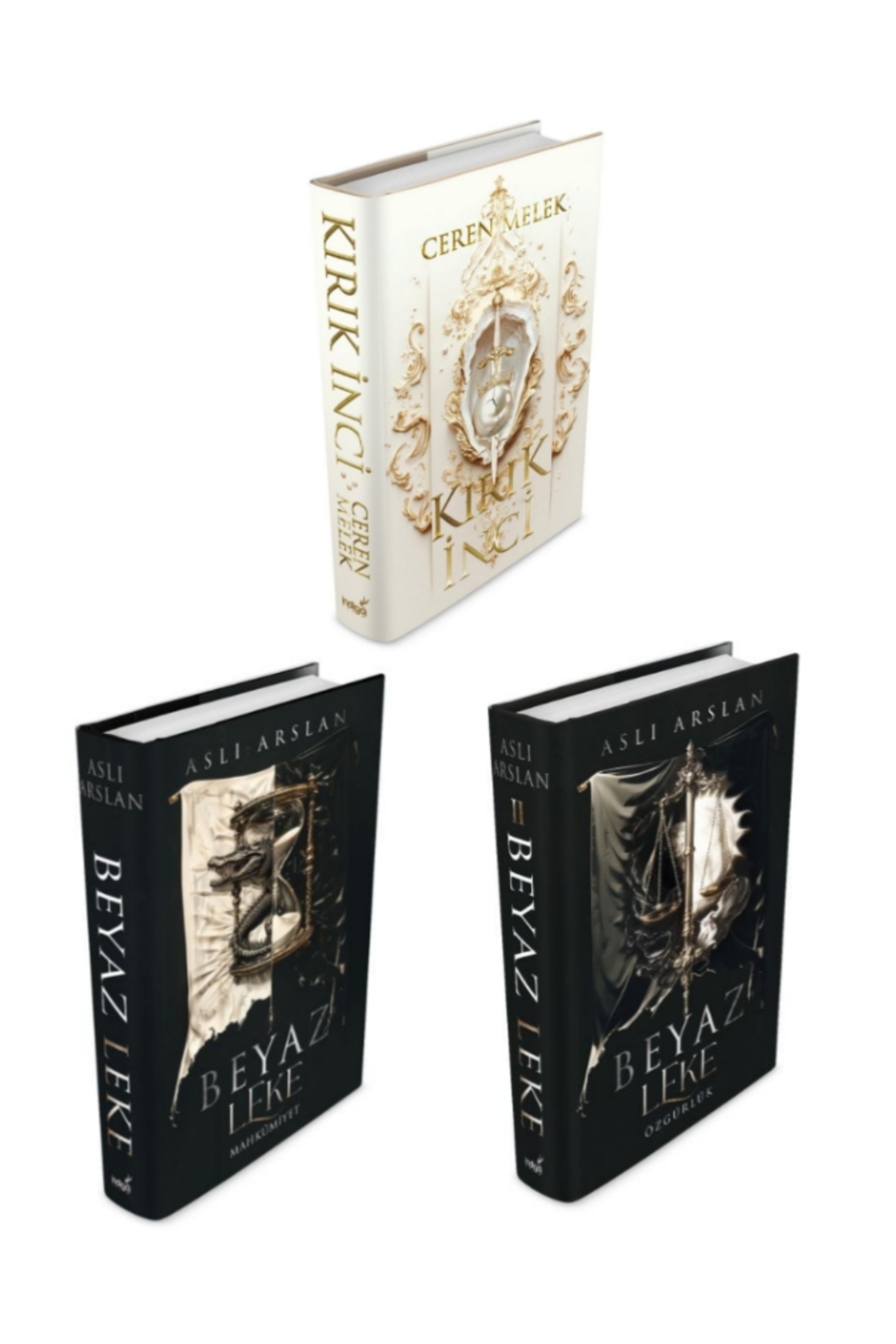 İndigo Kitap Beyaz Leke Özgürlük, Beyaz Leke Mahkumiyet ve Kırık İnci ...