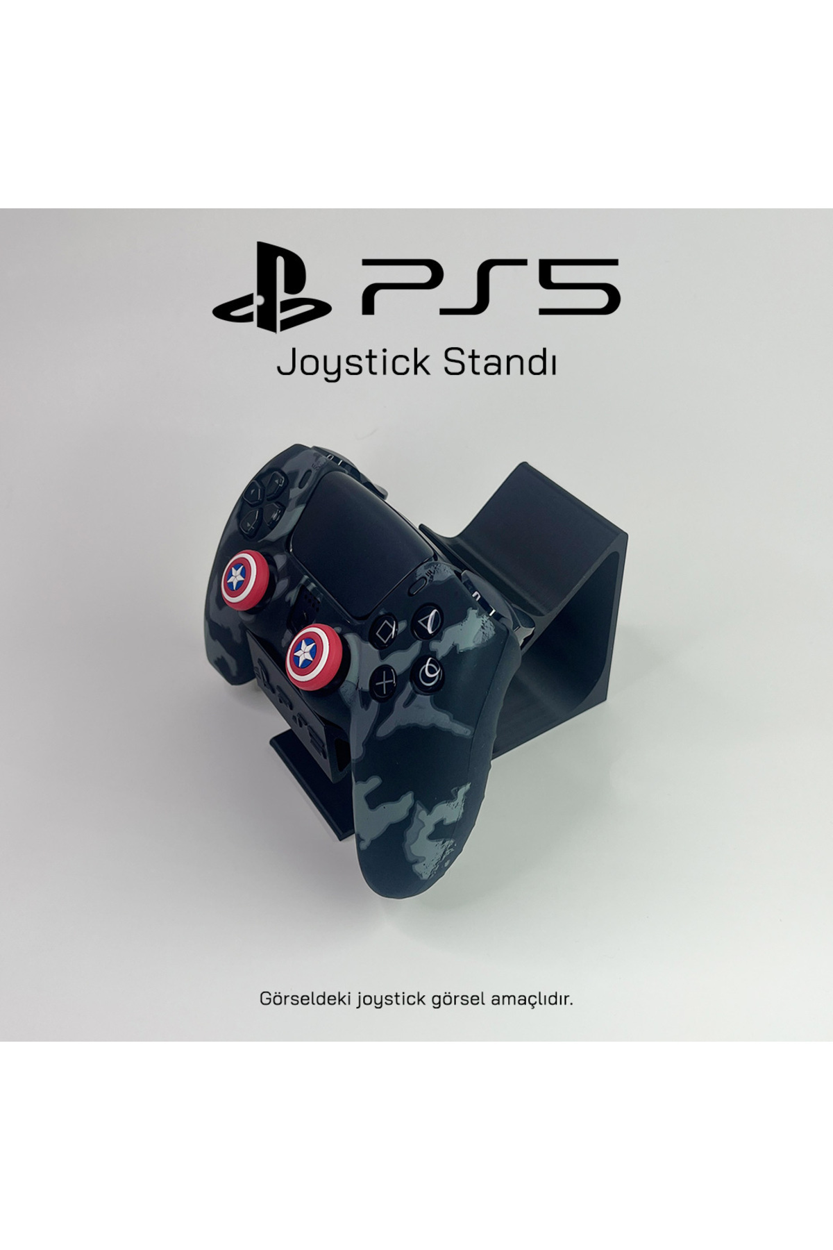 Gada Ps5 Playstation 5 Uyumlu Ikili Siyah Joystick Standı Dualsense ...