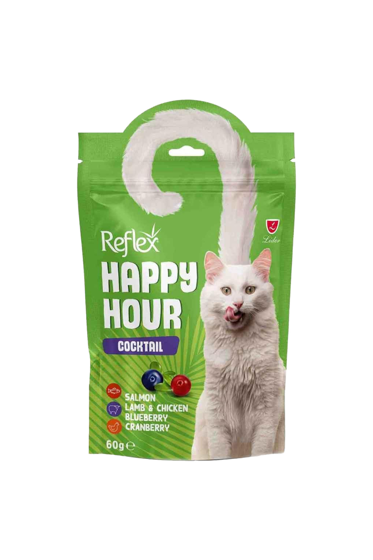 Reflex Happy Hour Cocktail Somonlu, Kuzulu, Tavuklu ve Yaban Mersinli ...