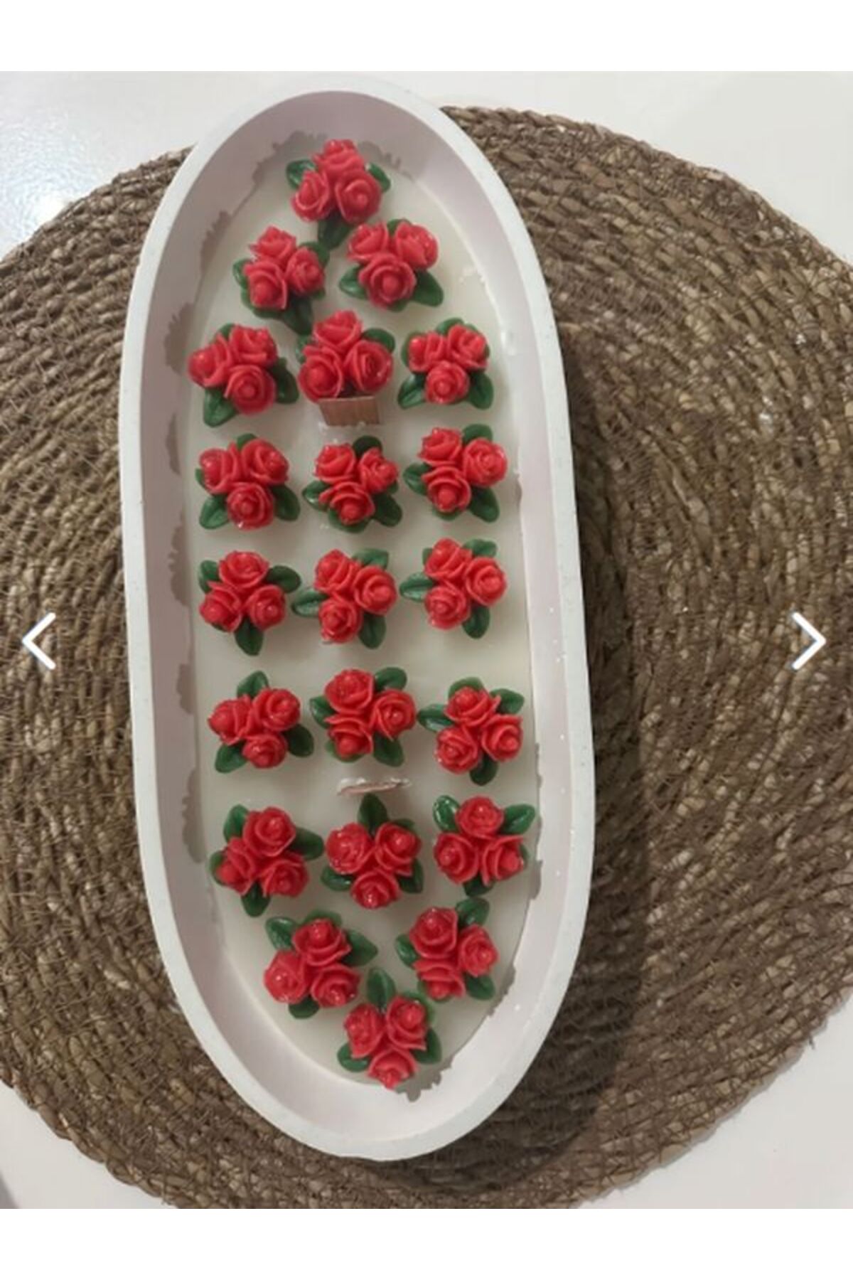 magnocandles Hediyelik özel gün söz nişan doğumgünü büyük kayık tabakda ...