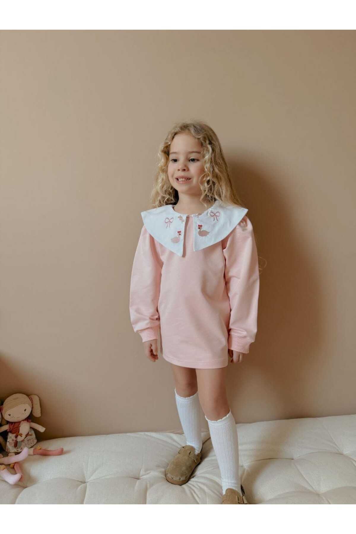 pinkbunny Yaka Detaylı Kız Çocuk ElbiseFiyatı, Yorumları - Trendyol