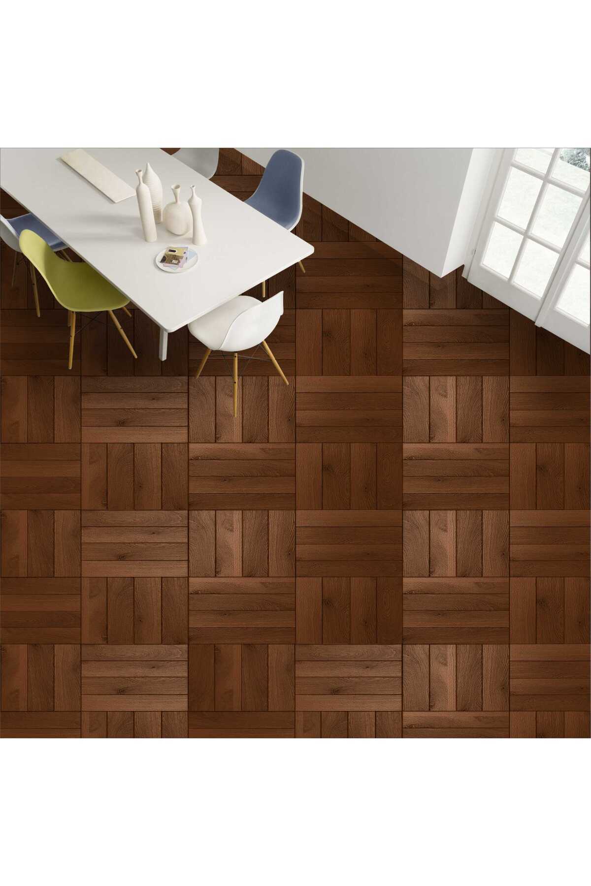 Bigaimaj Yer Kaplama Folyosu Kendinden Yapışkanlı Laminasyonlu Ahşap ...