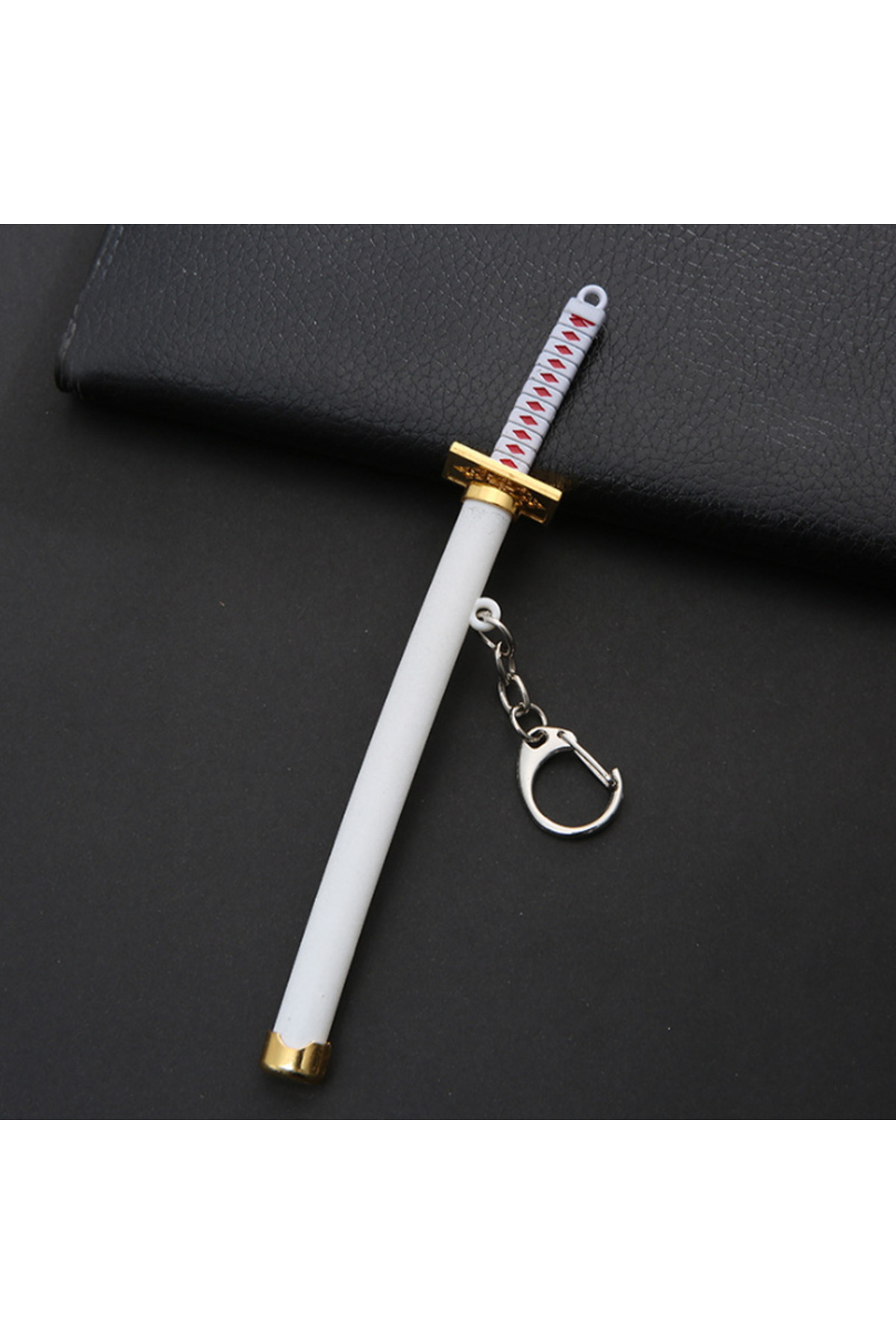 Choice white 8 Style Mini Roronoa Zoro Sword Keychain For Men Buckle ...