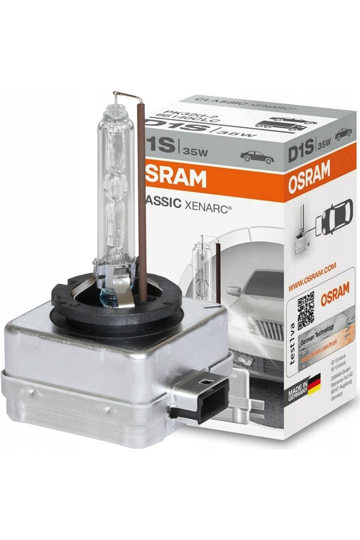 Osram D1s Gece Kesici Laser Xenon 85v 35 W %200 Fazla Işık 1 Adet ...