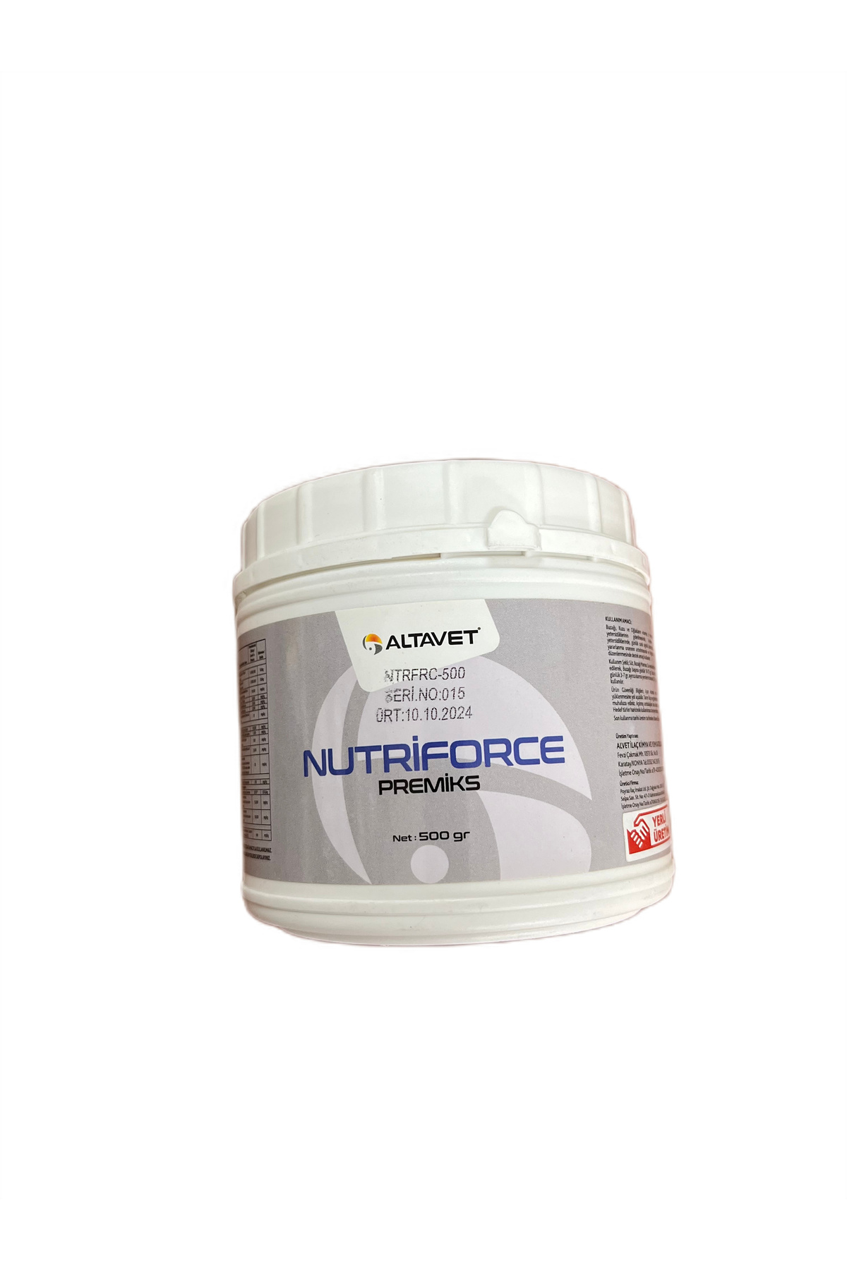 Ber vet pet Nutriforce 500 gr kuzu buzağı geliştirici yem katkısı ...