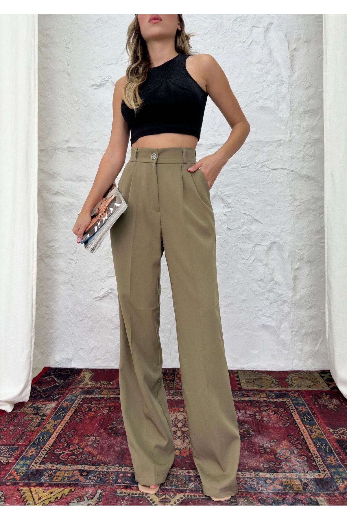 MODA Bol Paça Plazzo PantolonFiyatı, Yorumları - Trendyol