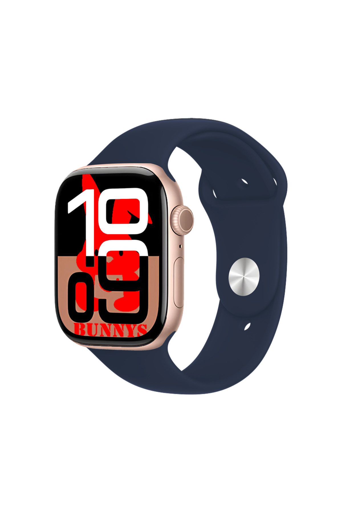 Bunnys Apple iPhone SE Uyumlu Lacivert Akıllı Saat Watch10 2025 ...