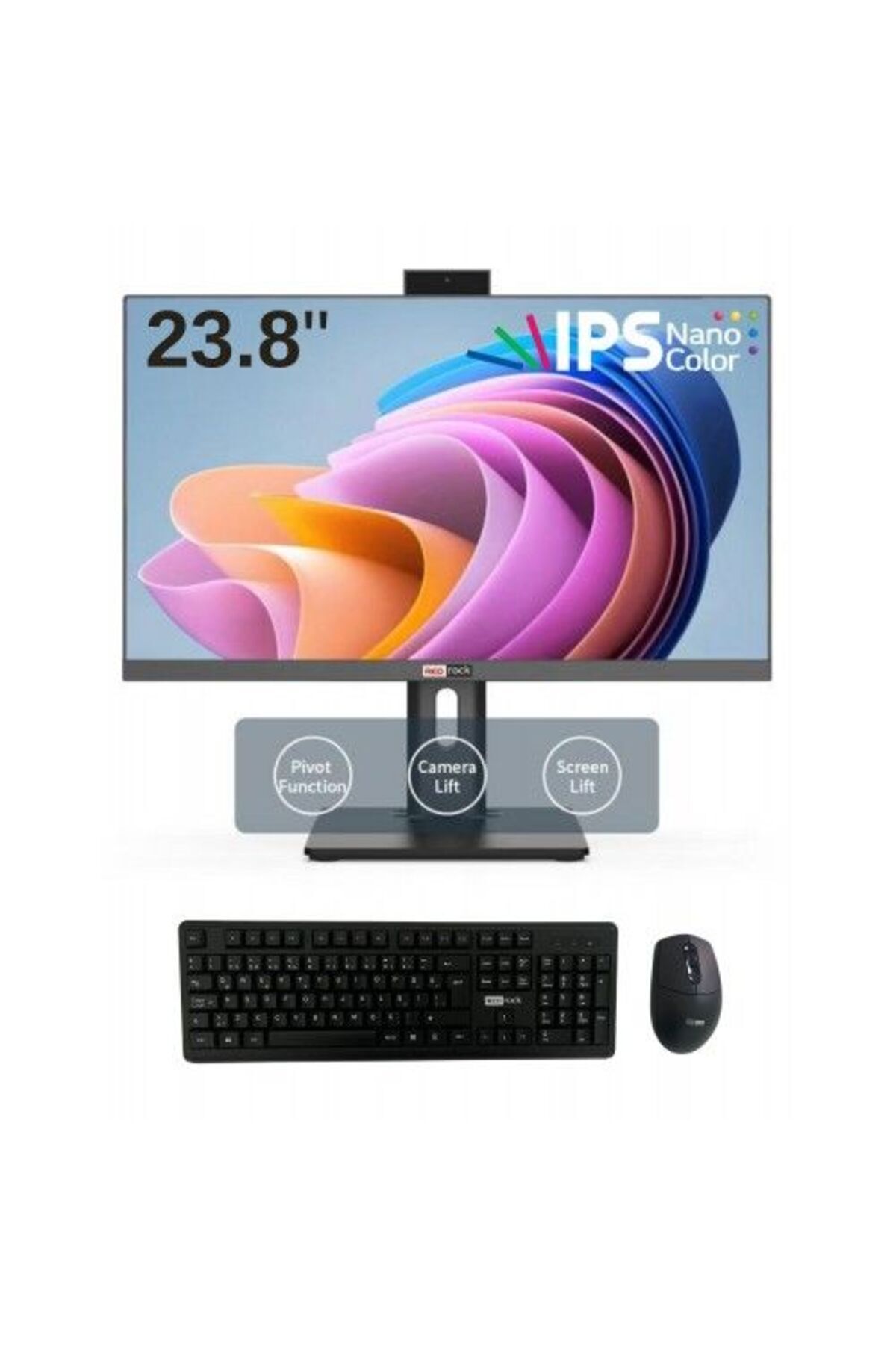 Redrock Highline Rr Aıo-pt511516r1n24p I5 11500, 16gb,1tb, 23.8" Pivot ...