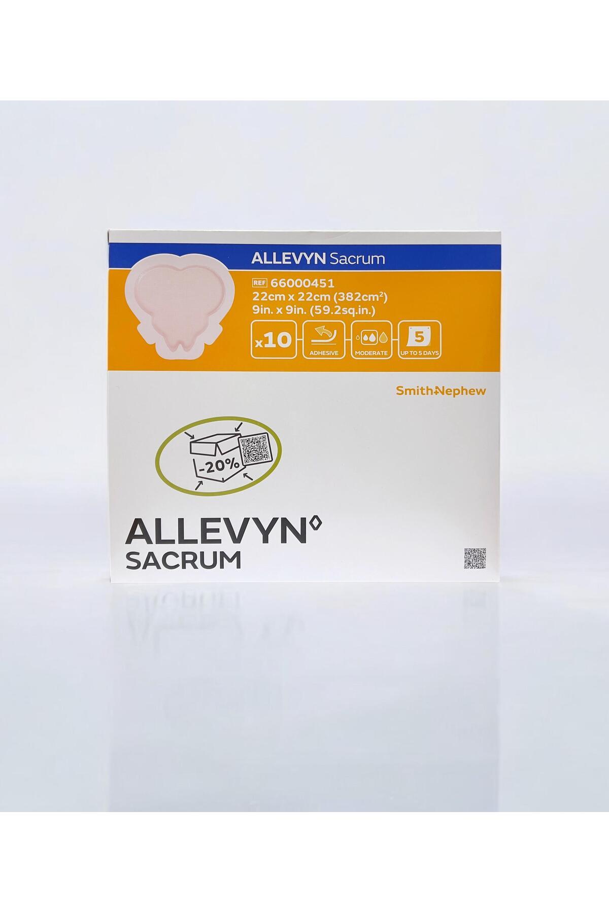 SMİTH & NEPHEW Allevyn Sacrum Köpük, Sakrum Kalça Yara Örtüsü Bası Ve ...