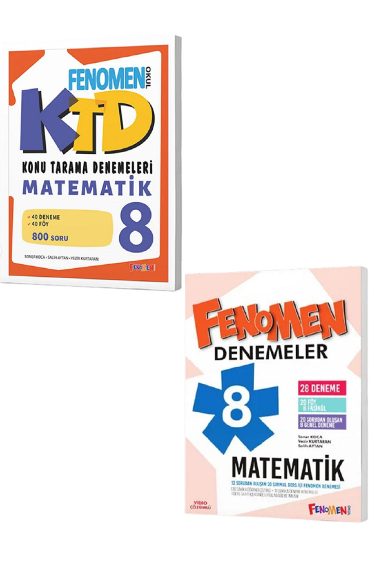 Açı Yayınları 8.Sınıf FENOMEN KTD Matematik Konu Tarama Deneme + 8 ...