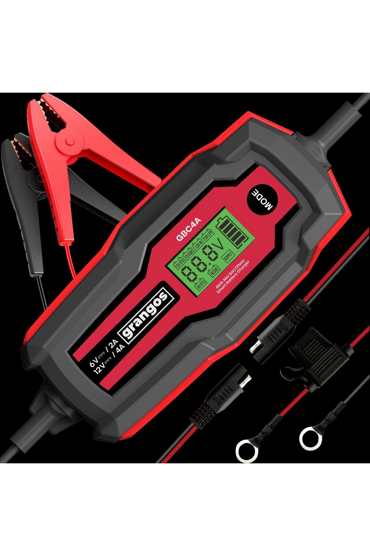 Genel Markalar Gbc4a 6v/12v 70 Ah 70 Watt Akıllı Dijital Akü Şarj Ve ...