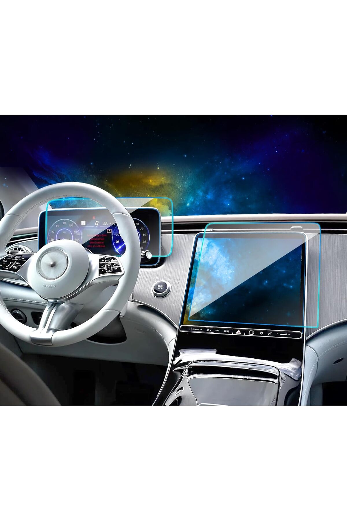 Mobilite Mercedes Eqe 2023 2024 2025 Model Multimedya Ve Gösterge Panel ...