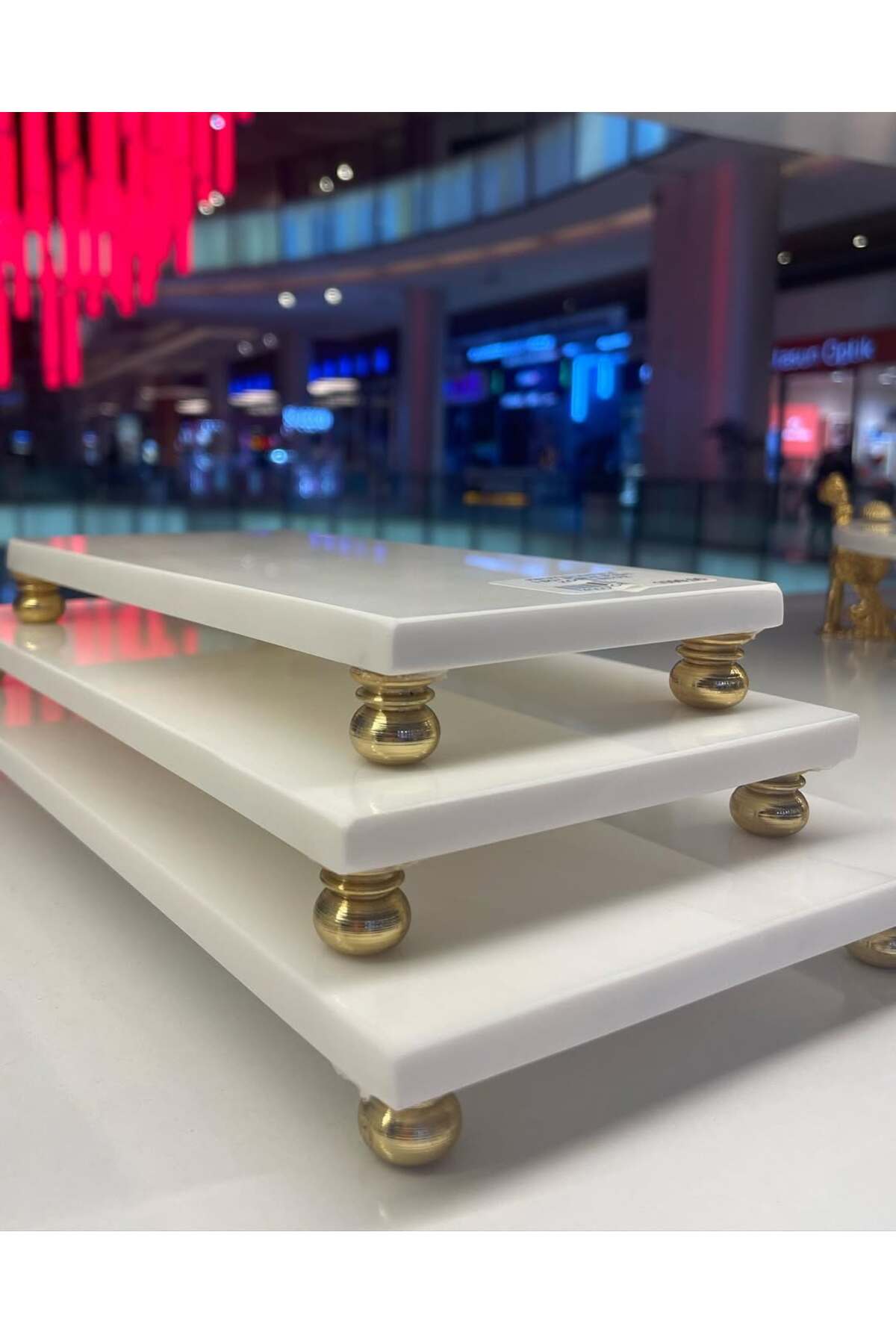 Pietro Di Marble 3 PARÇA BEYAZ MERMER AYAKLI STAND TAKIMI - Fiyatı ...