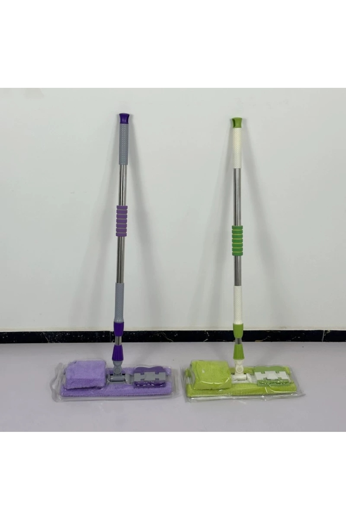 SOFT Mop Paspas Ve Mop 1 Yedek Bezli Yer Mopu Duvar Fayans Cam Temizlik ...