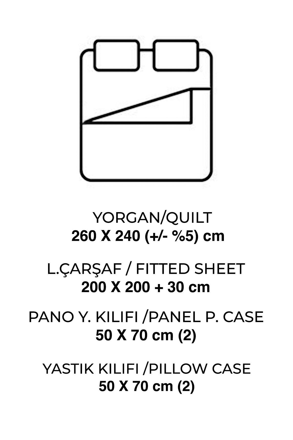 Clasy King Size %100 Cotton Bedding Set 6 Pieces 260x240 cm - Fiyatı ...