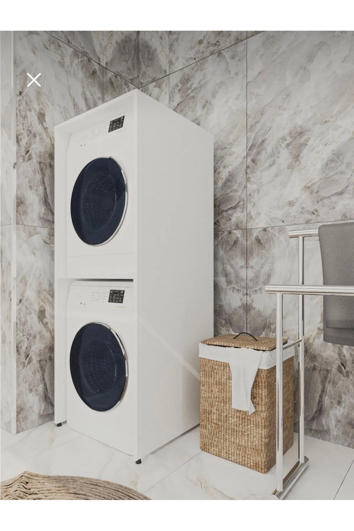YAKAR LUXURY Çamasir ve Kurutma Makinesi Dolabi - Fiyatı, Yorumları