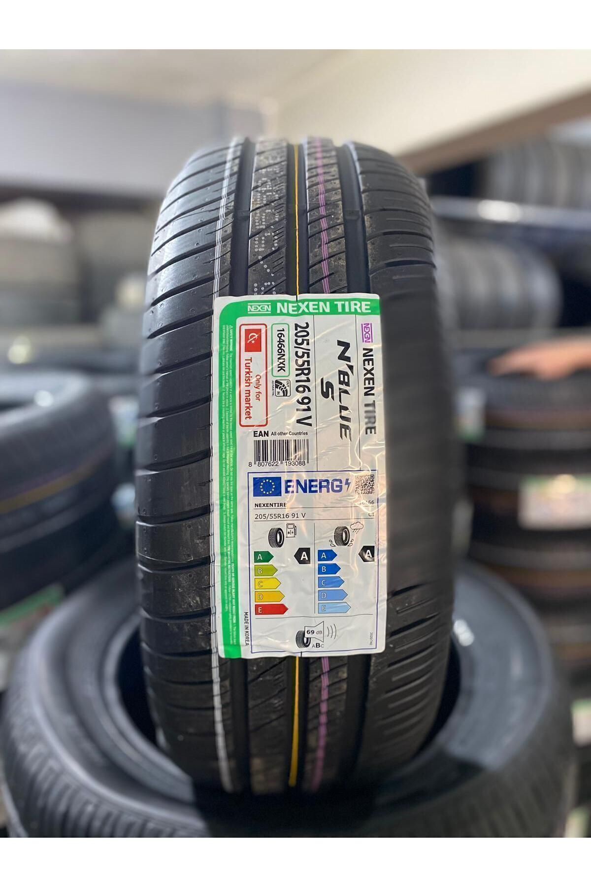 Nexen 205/55r16 Nblue S 91v (A A ETİKET) 2024 Son Haftalar Üretim ...