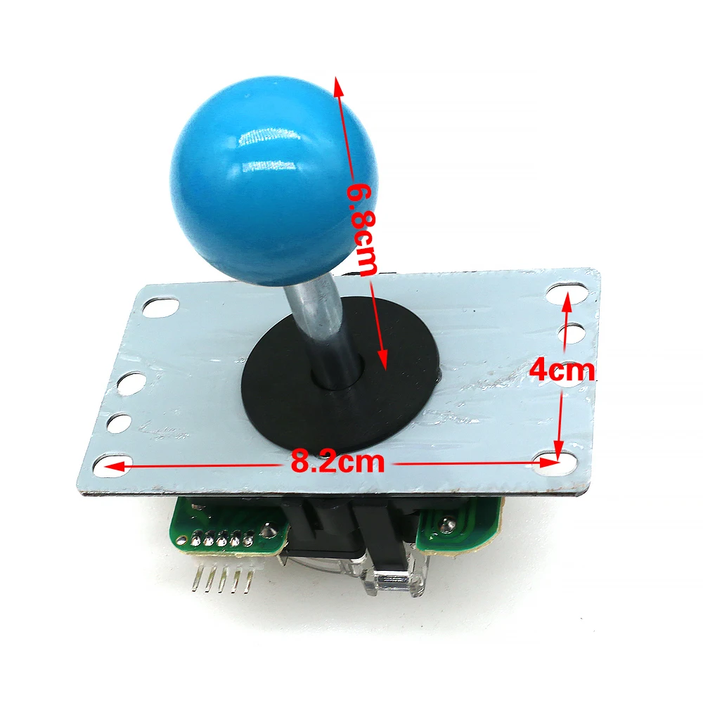 Choice Purple Copy Sanwa Joystick With 5 Pin Connector 8 Way Classic ...