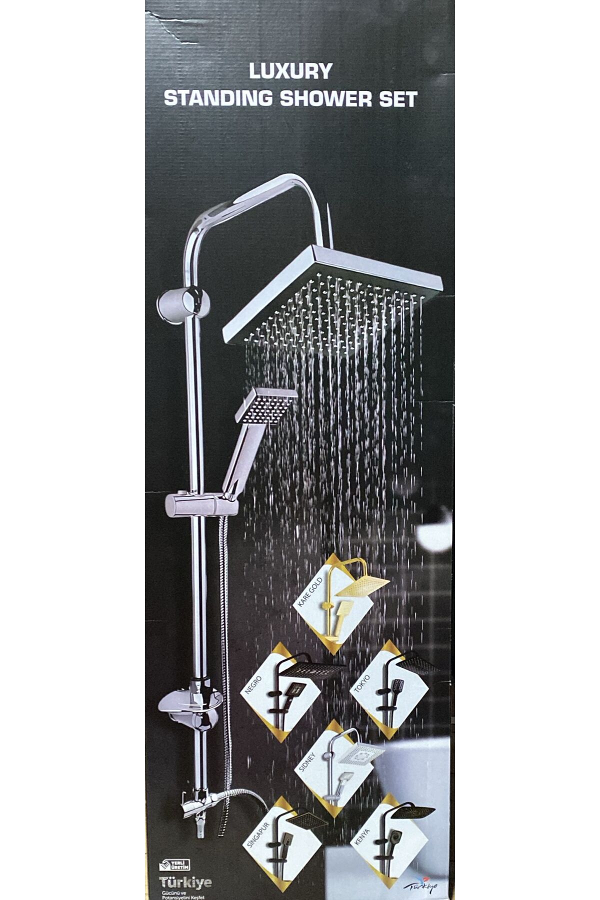 LUXURY STANDİNG SHOWER SET - Fiyatı, Yorumları