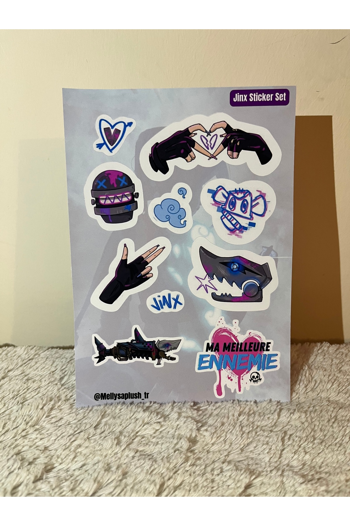 sticker Jinx Sticker Seti A5 Boyutunda - Fiyatı, Yorumları
