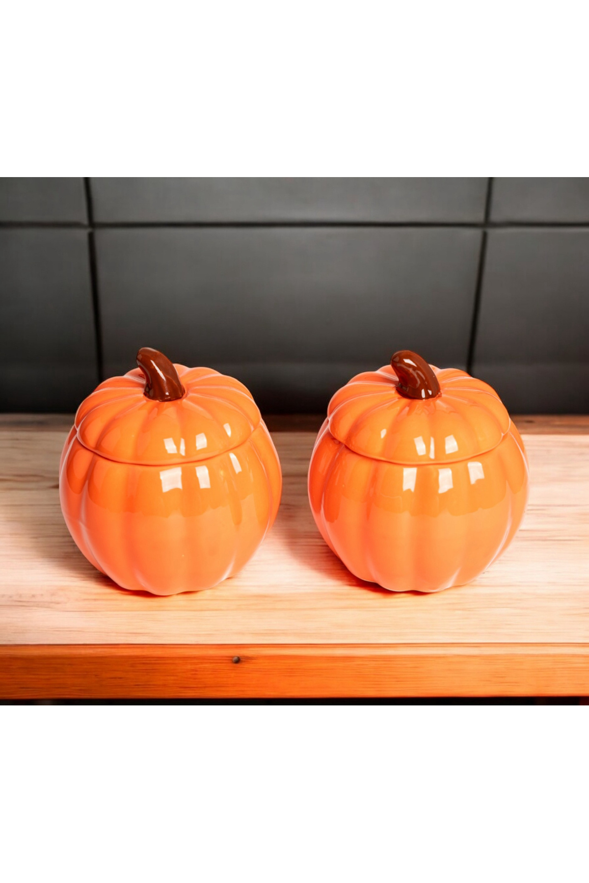 Kitchen Pembelia 2’li Bal Kabak Sunumluk Bal Kabağı Şekerlik Kase ...