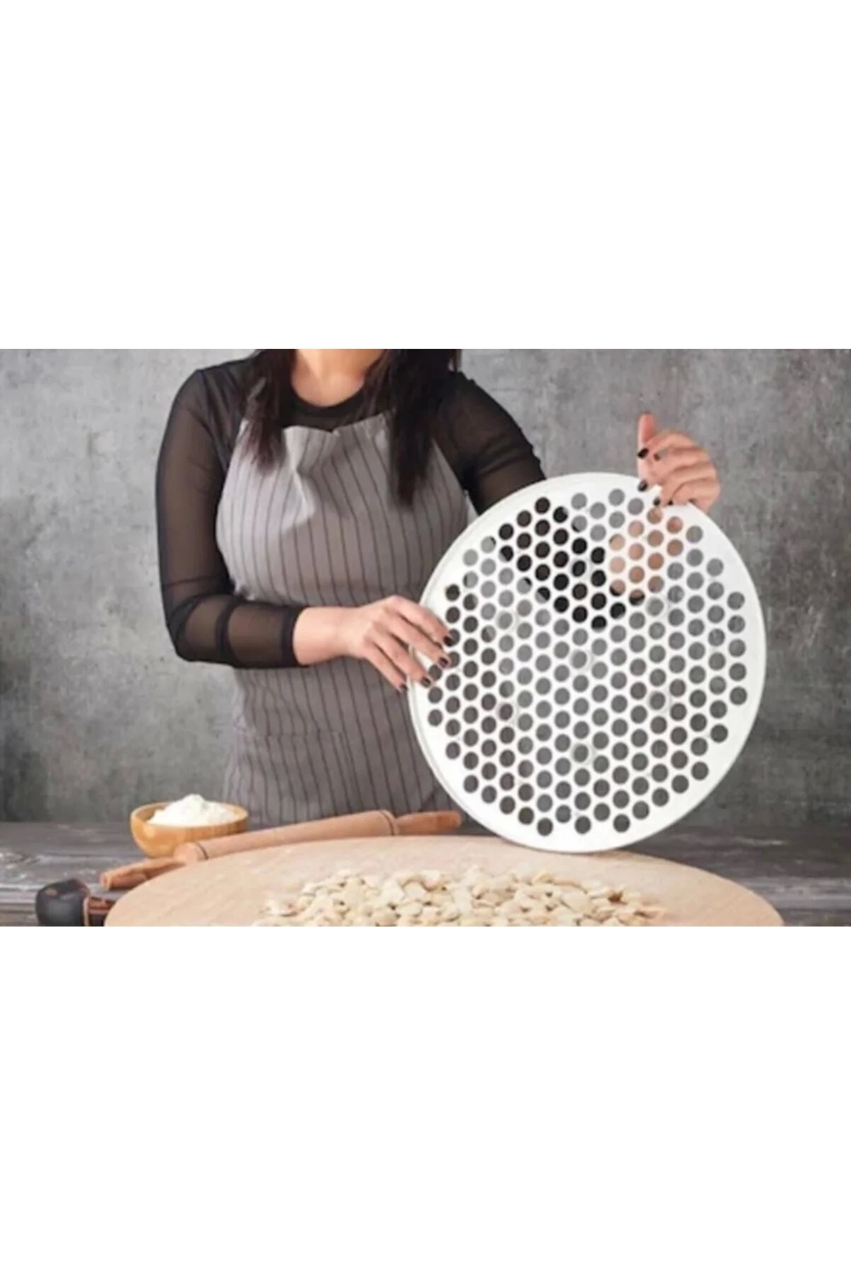 MyBru Pratik Sert Plastik 42 Cm Tek Seferde 200 Adet Mantı Kesme ...