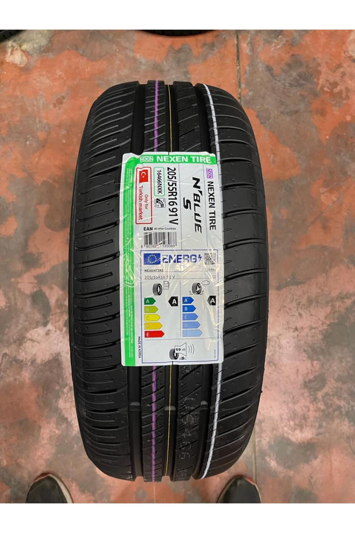 Nexen 205/55r16 Nblue S 91v (A A ETİKET) 2024 Son Haftalar Üretim ...