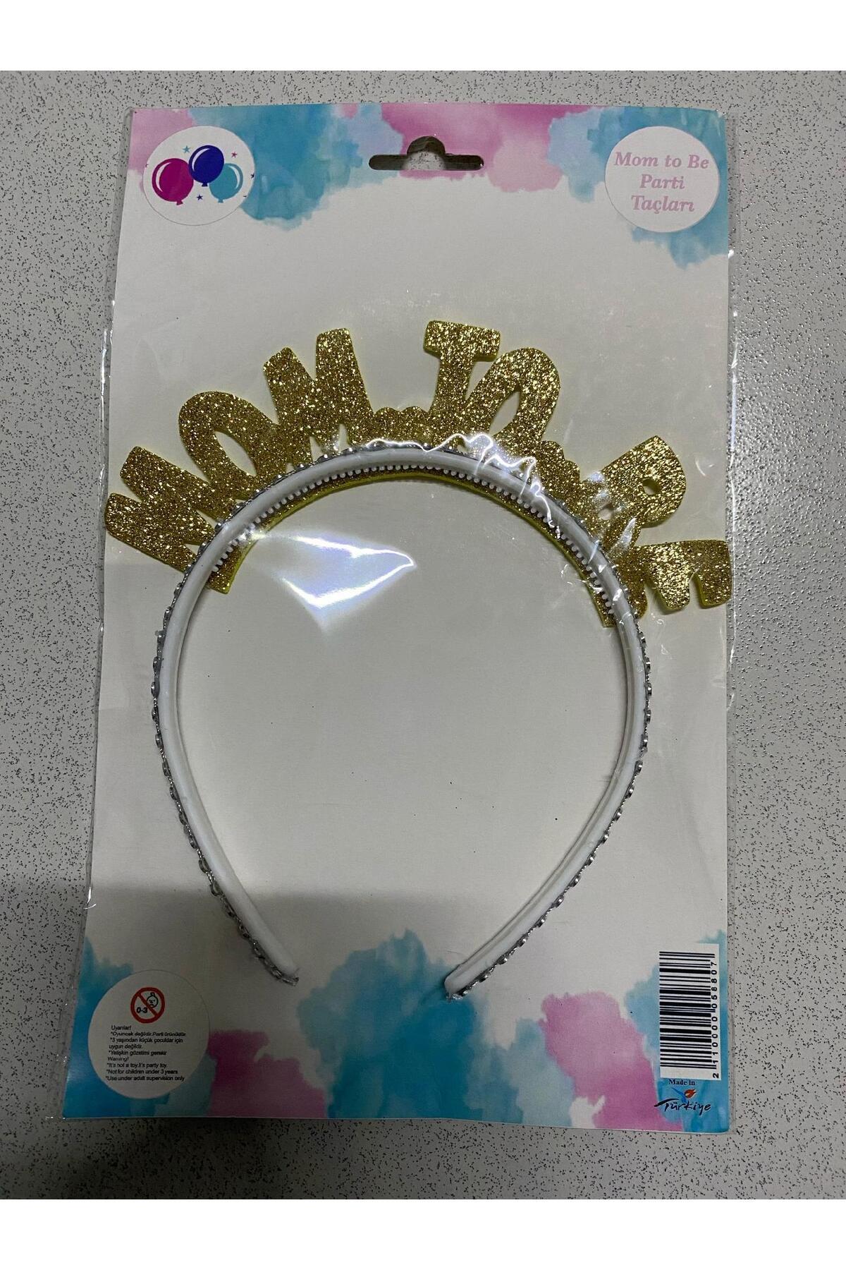 TATLI GÜNLER Mom to Be Eva Crown Gold- Trendyol