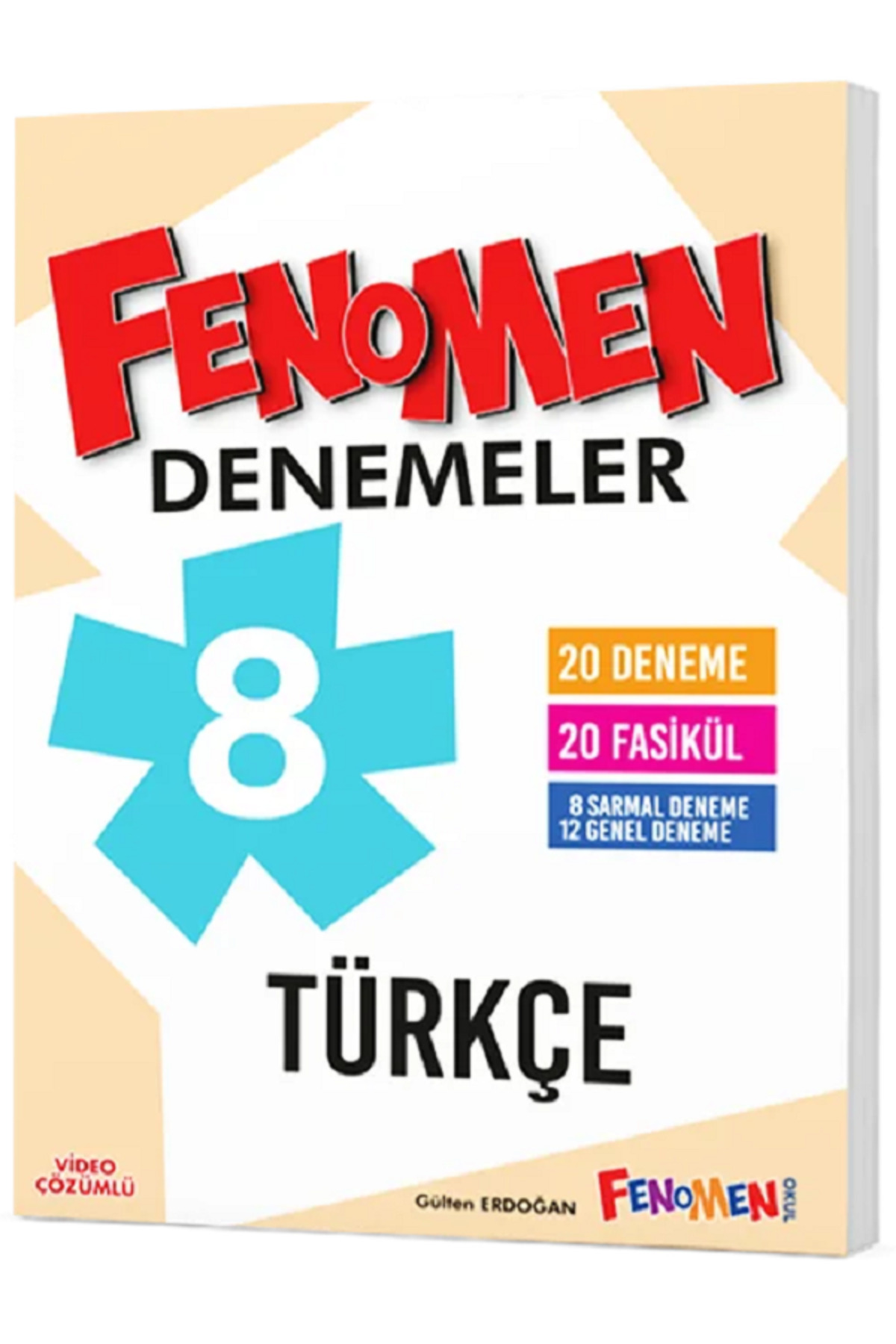 Açı Yayınları 8.Sınıf FENOMEN KTD Matematik Konu Tarama Deneme + 8 ...