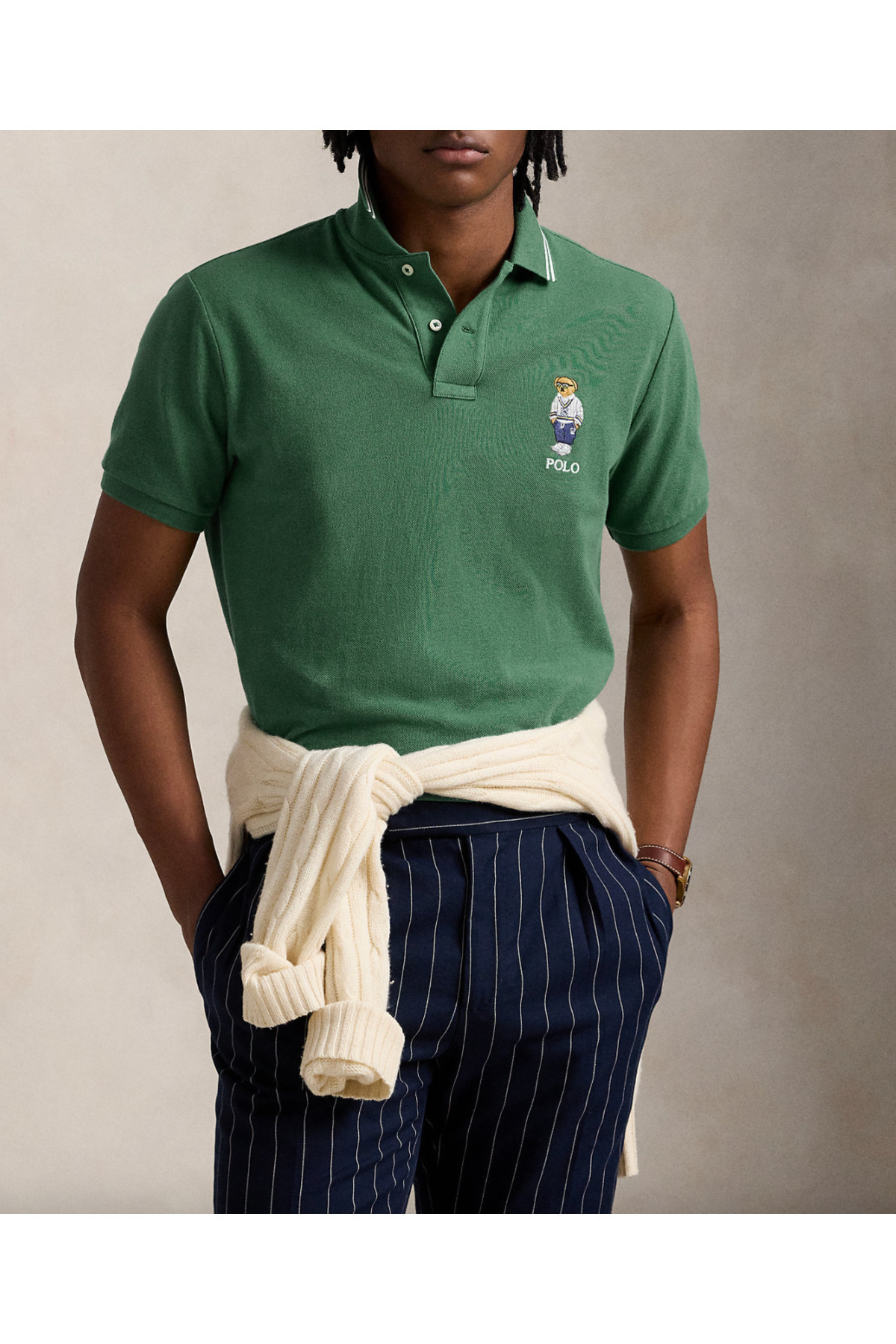 Ralph Lauren Custom Slim Polo Bear Mesh Polo Shirt - Fiyatı, Yorumları