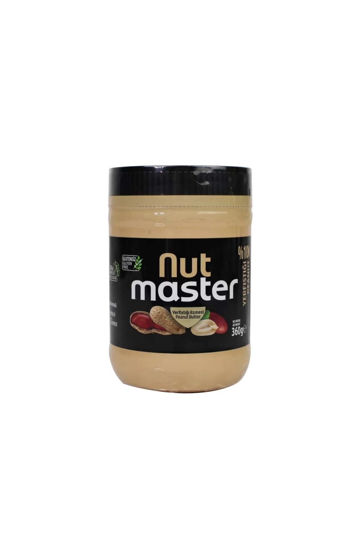 Nut Master Yer Fıstığı Ezmesi (%100 360 Gr+ %93 340 Gr) Sporcu Paket (2 ...