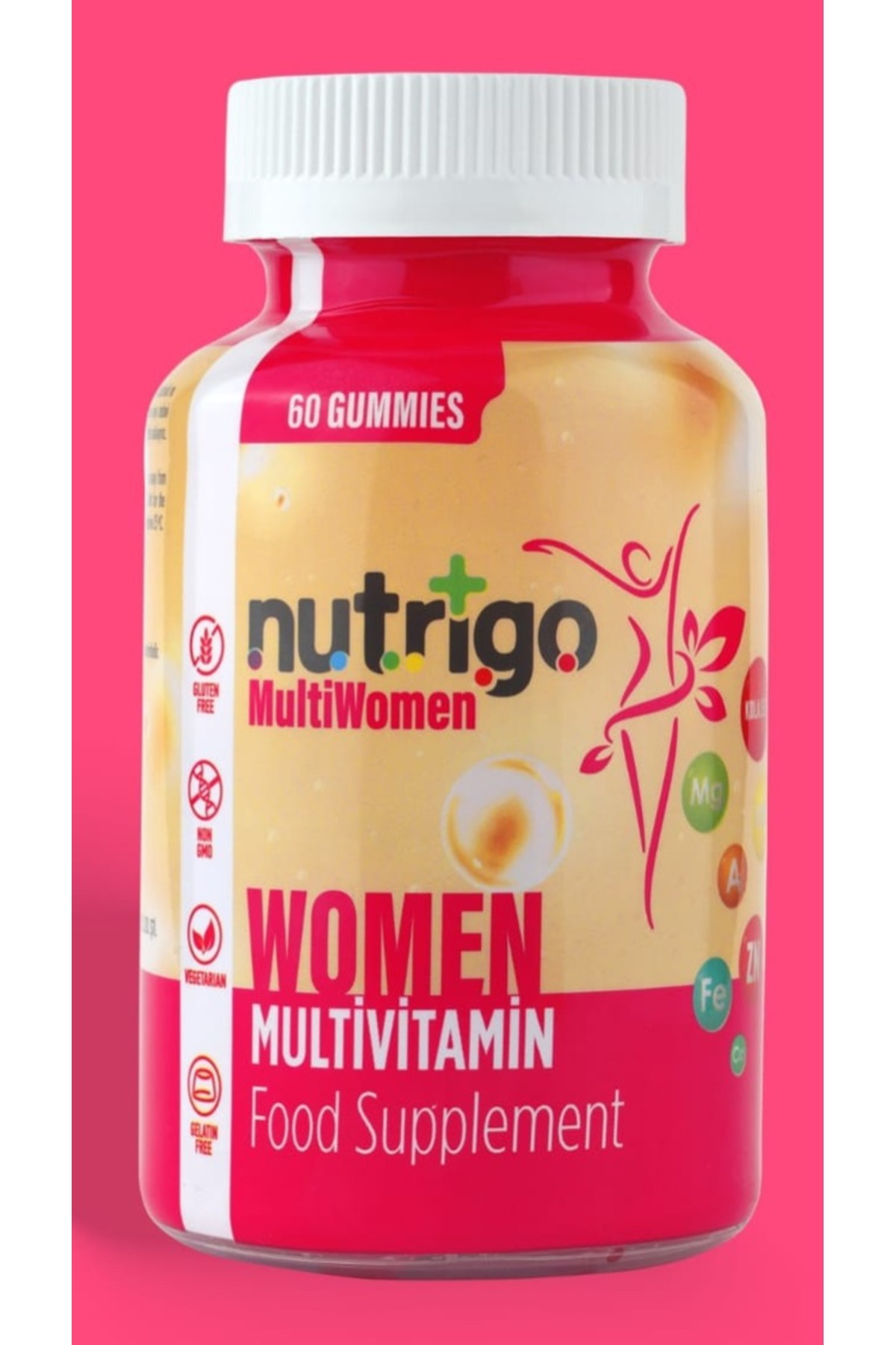 nutrigo ® Women Multivitamin Sakız-60Adet -Temel Minerallerin Tamamı ...
