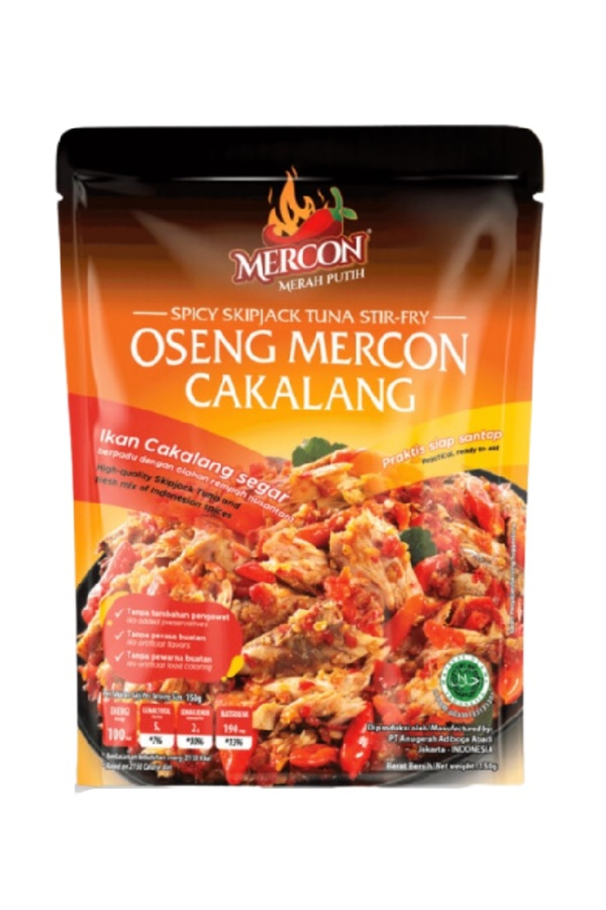 MERCON Merah Putih - Oseng Mercon Cakalang 1 paket - Fiyatı, Yorumları