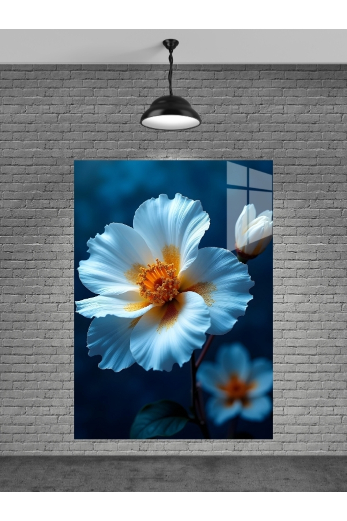 META CAM Çiçek Cam Tablosu Ev Dekorasyon,balkon Dekorasyonu,dekoratif ...