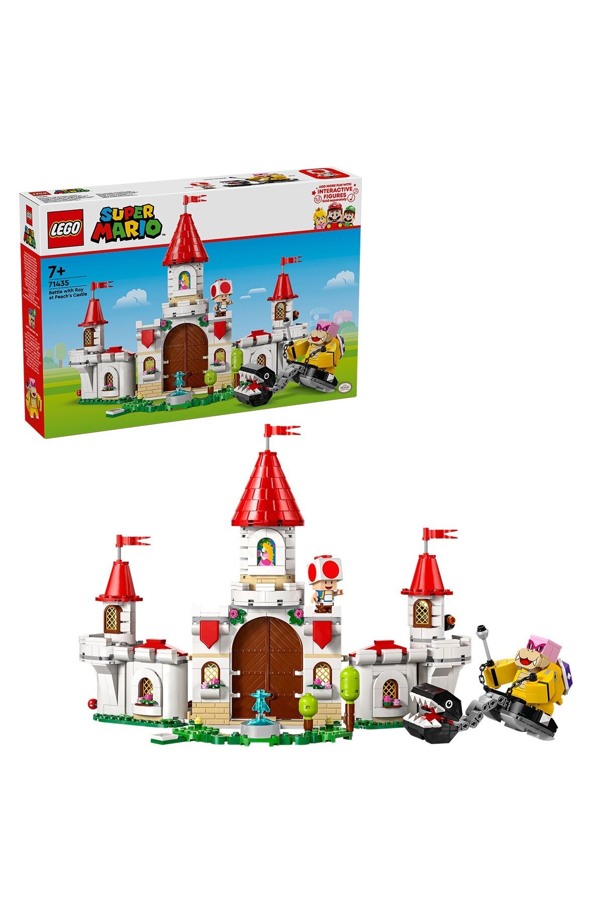 LEGO LEGO Super Mario Set - Roy's Battle at Peach's Castle (71435 ...
