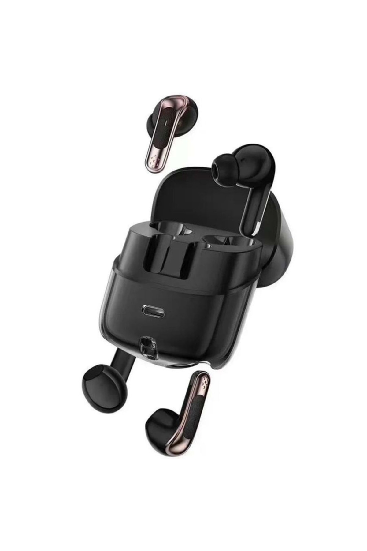 anas Çift Kulaklıklı (4 ADET) Dijital Göstergeli Bluetooth Kulakiçi ...