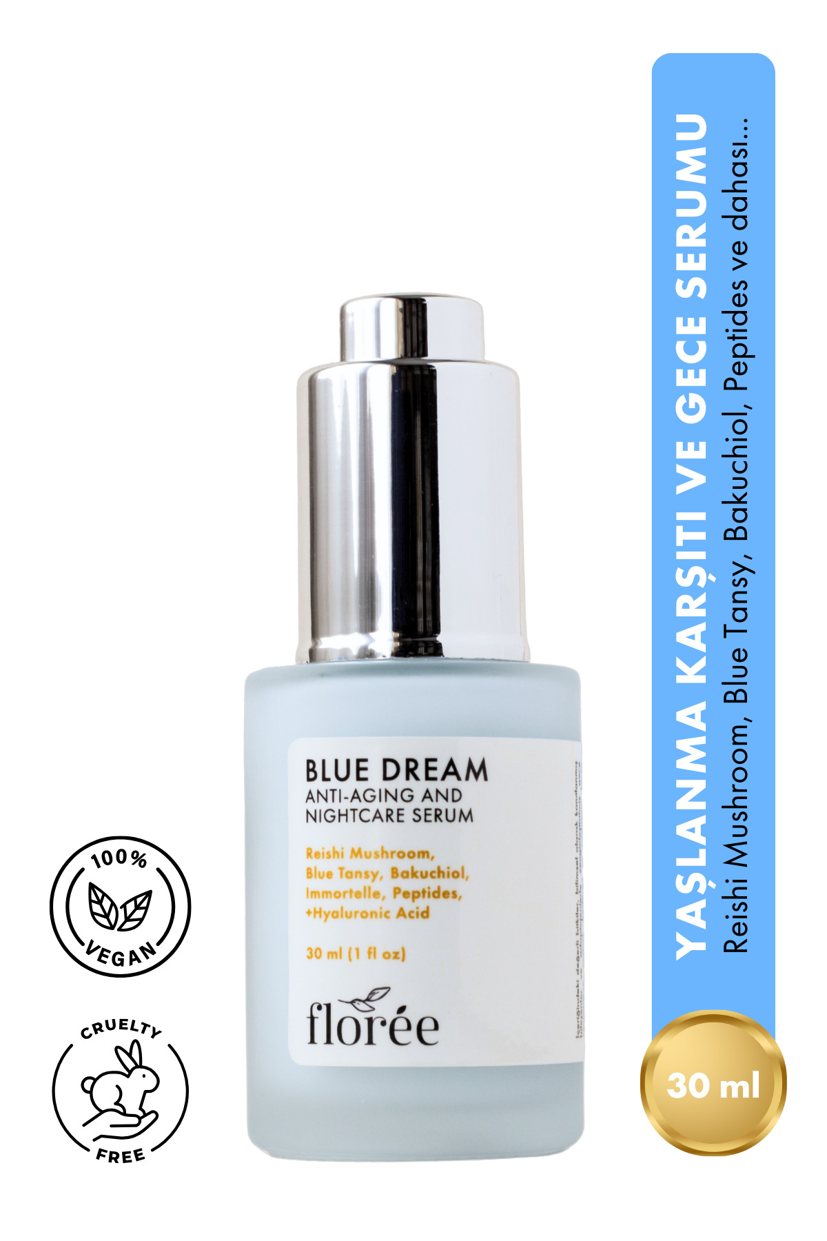 Floree Organics BLUE DREAM - Yaşlanma Karşıtı ve Gece Serumu - Fiyatı ...