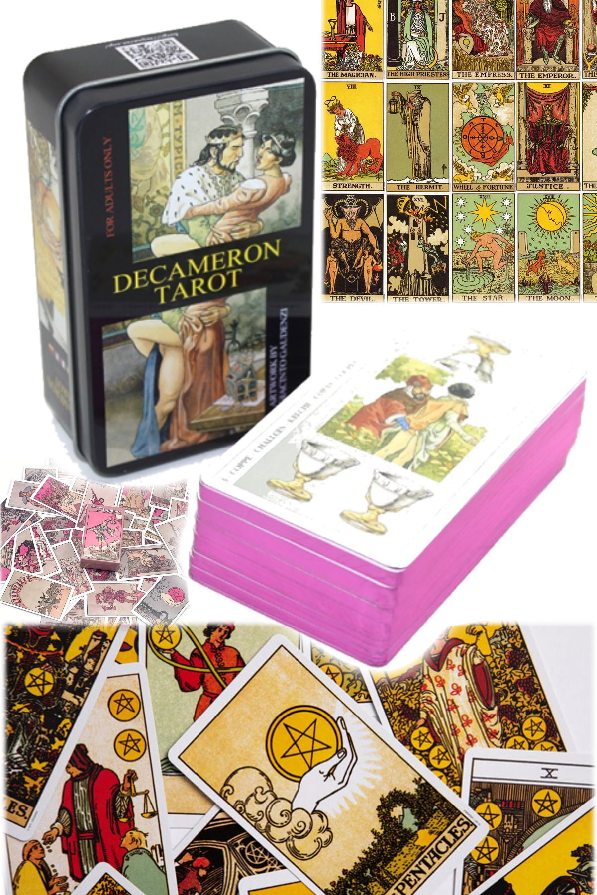 Munico Decameron Masa Oyunu Kehanet Tahmini Çok Oyunculu Oyun Tarot ...