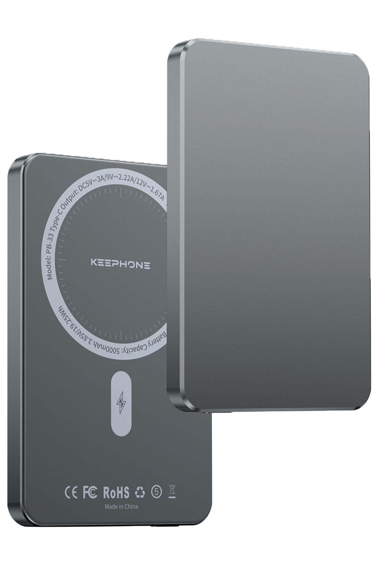 KeepHone İnce Magsafe Powerbank 5000 Mah 20w Hızlı Taşınabilir Batarya ...